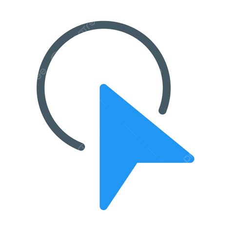 Single One Click Arrow Direction Click Direction One Png And Vector