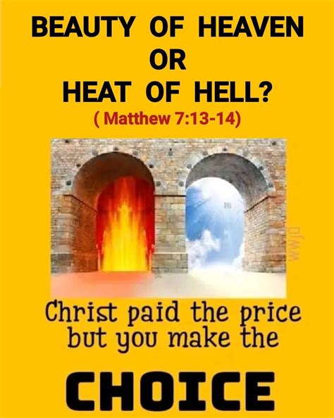 Bible Verses About Hell And Judgement Quote About Paradise And