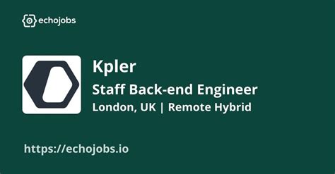 Hiring Staff Back End Engineer London Uk Remote Hybrid Python