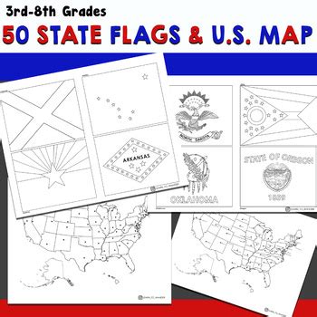 50 State Flags To Color 50 States Flag Set Outdoor Flags Made In