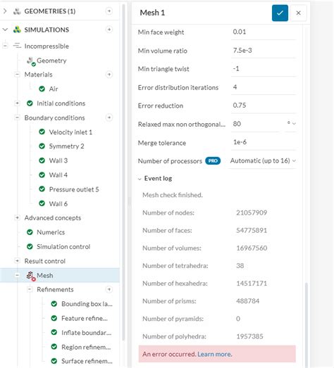 Mesh Problem Project Support Simscale Cae Forum