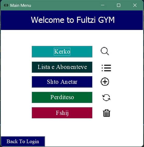 GitHub Cetijunior Java Gym Management System Ky Eshte Nje Program Per Menaxhimin E Nje Palestre