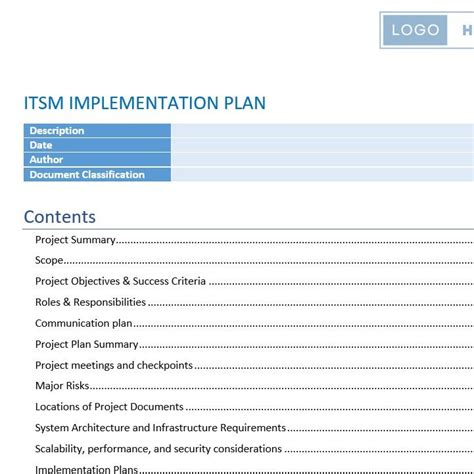 'Step-by-Step ITSM Implementation Plan: A Comprehensive Guide'