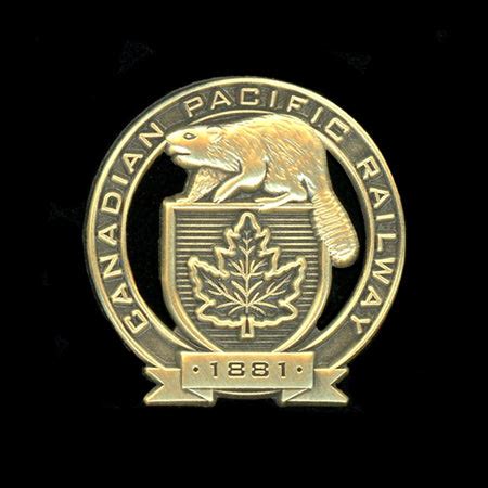 Canadian Pacific Beaver Logo Canadian Pacific Railway Timetables Ubc