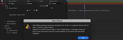 Solved Text Style Expressions Not Working Adobe Product Community