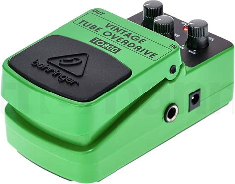 Behringer To800 Vintage Tube Sound Overdrive Instrument Effects Pedal Lime Green Buy Best Price