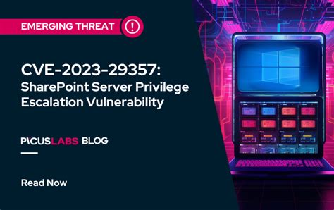 cve 2023 29357 sharepoint server privilege escalation vulnerability