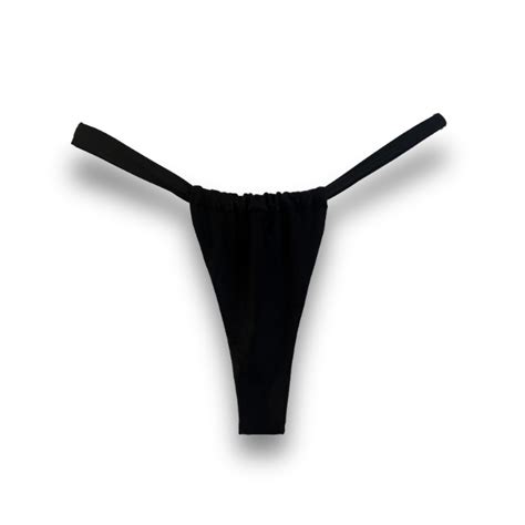 Nikki Beach Bikini Bottom Onyx Salty Kiss Swim