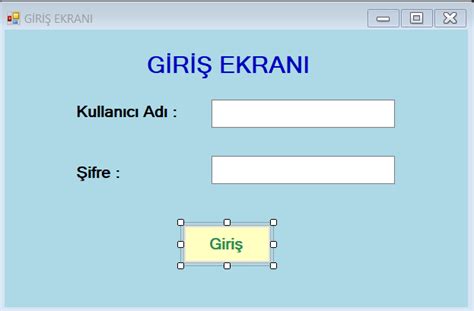 Github Aleynadikall Loginpage C Sql Ba Lant S Le Kullan C