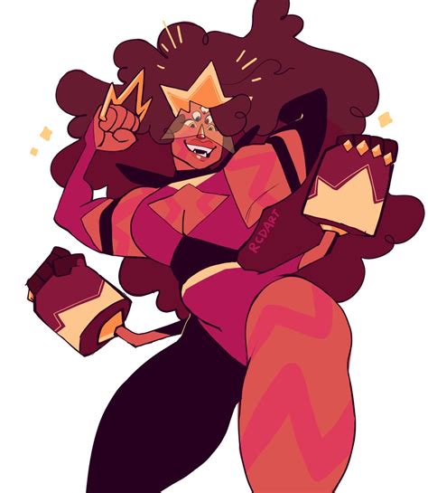 Spessartite A Jasper And Garnet Fusion Steven Universe Funny Steven