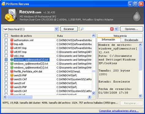 Recuva Portable Descargar