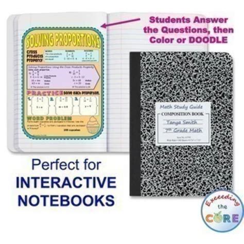 7th Grade Math Guided Notes Back To School Bundle Interactive Math Notebooks