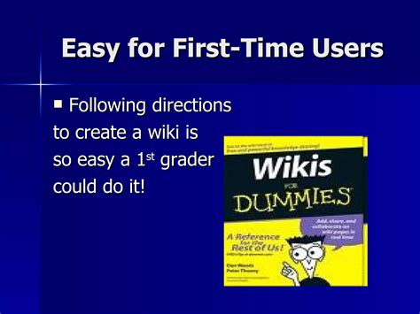 Using Wikis In The Classroom Ppt