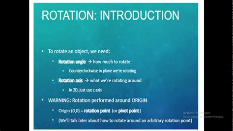 module 2 and cgv lab prog 2 rotate a triangle about the origin and a