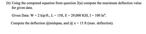 Solved Problem 2 Double Integration Method A Using Double