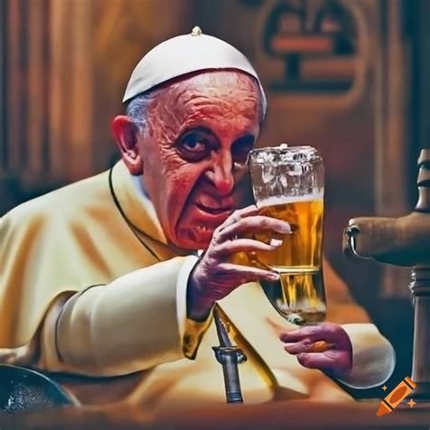 Pope Drinking Memes Pope Joke Imgflip