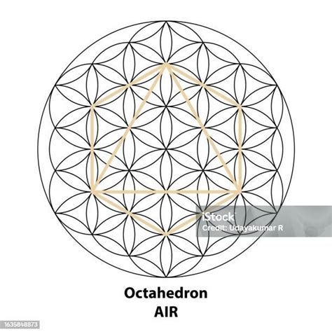 육면체 지구 무서운 기하학 벡터 디자인 요소 색상입니다 이것은 종교 철학 및 영성의 상징입니다 기하학의 세계 연금술에 대한 스톡 벡터 아트 및 기타 이미지 Istock