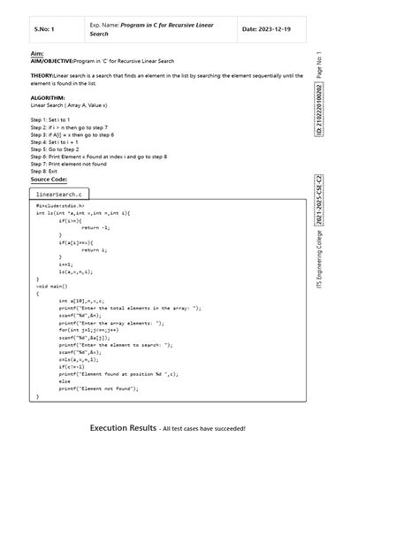Lab Record Download Pdf Mathematical Relations Computational Problems