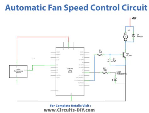 利用arduino的自动风扇速度控制电路设计 电子发烧友网