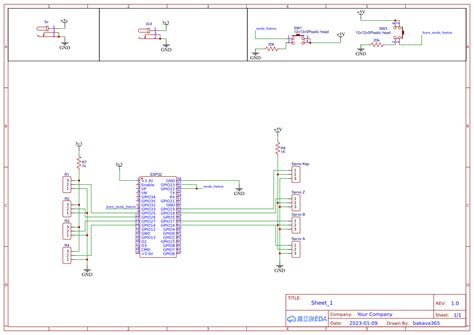 Servo Robot EasyEDA Open Source Hardware Lab