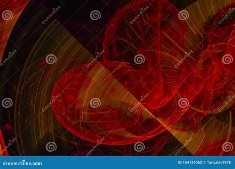 Abstract Vibrant Swirl Texture Modern Magic Motion Decoration Fractal