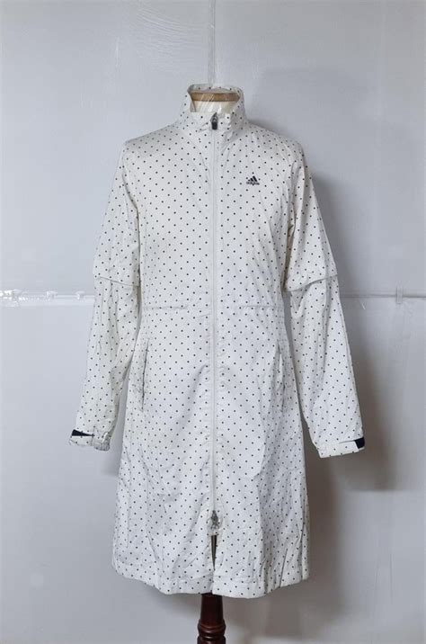 66 Adidas 아디다스 골프웨어 바람막이 롱점퍼 비옷 세컨웨어