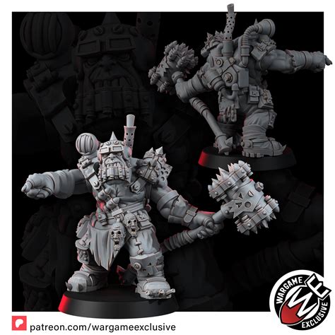 Ork Mad Riders Nobbas With Big Bonkas Wargame Exclusive