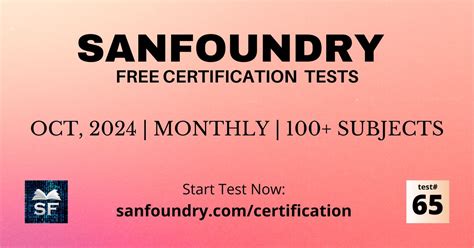 Certificate Free Sharing Certification Onlinetest Sanfoundry