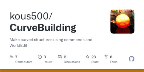 GitHub Kous CurveBuilding Make Curved Structures Using Commands And WorldEdit