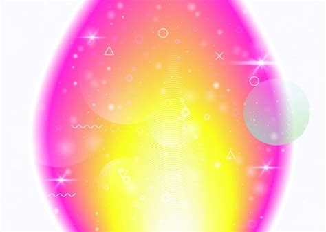 Premium Vector Vibrant Gradients On Rainbow Background Holographic Dynamic Flu