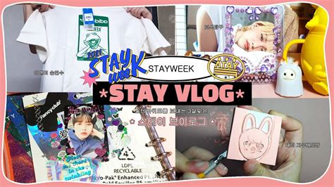 Stay Vlog 🍰2021 스테이위크🍰를 보내는 스테이 브이로그 • 이엔이 손민수 • 돼끼 지우개도장 • 보석스티커 탑꾸 • 스크랩 다꾸 Stayweek