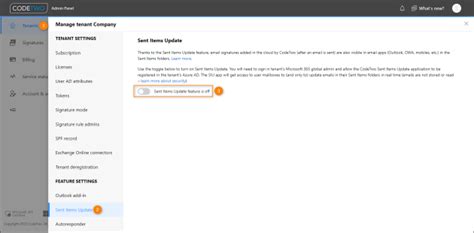 Email Signatures Update Sent Items With Cloud Server Side Signatures CodeTwo Email