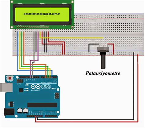 arduino proje a dan z ye arduino ile lcd kullanımı