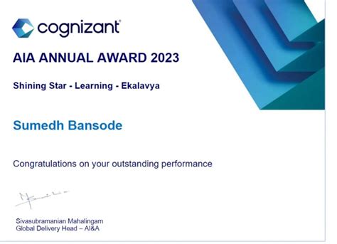 I Am Glad To Share That I Have Been Awarded At Aia Annual Event