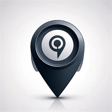 3d gps icon pin marker location map pointers premium ai generated image