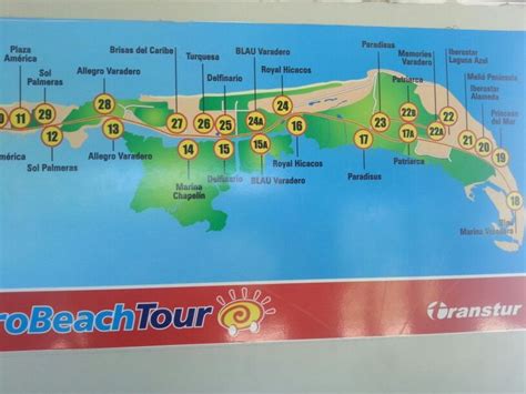 Varadero Beach Map
