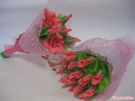 Два букета - Букет из конфет ручной работы - Страна Мам