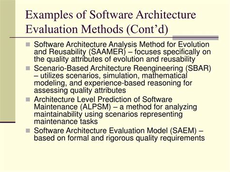 PPT Software Architecture Quality PowerPoint Presentation Free Download ID