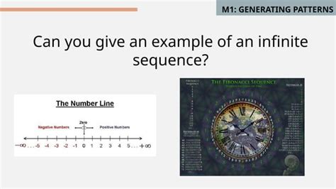 M1w1 Generating Patterns Sequence And Patterns Pptx