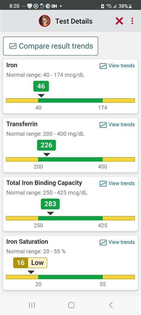 How To Read Iron Lab Results R Anemic
