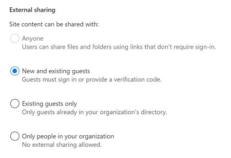 Microsoft 365 Sharing Settings Agrenpoint Blog