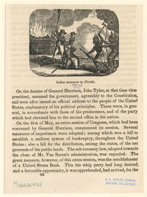 Indian Massacres In Florida Nypl Digital Collections