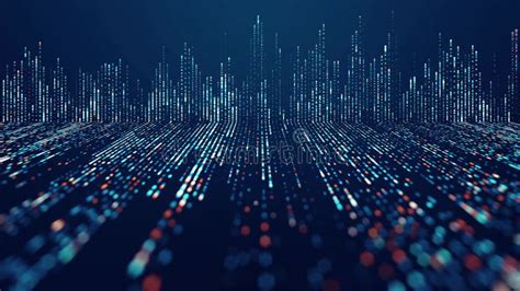 Big Data Technology Background Stock Video Video Of Abstract Line