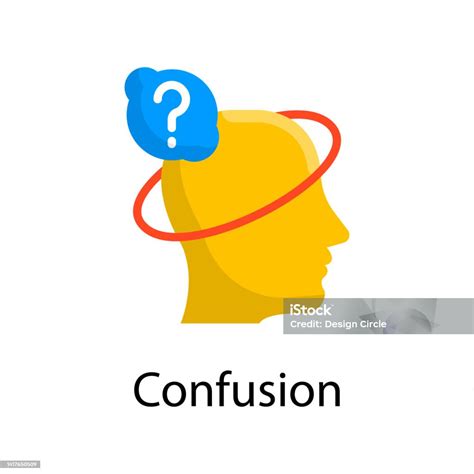 혼란 벡터 플랫 아이콘 디자인 일러스트레이션 흰색 배경 Eps 10 파일에 기타 기호 그루터기 얼굴부위 털에 대한 스톡 벡터 아트 및 기타 이미지 그루터기 얼굴부위 털