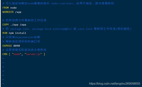 超简单图文并茂基于linux使用docker部署nodejs项目linuxdockernodejs Csdn博客