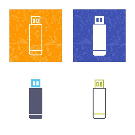 USB Drive Vector Icon 33204597 Vector Art At Vecteezy
