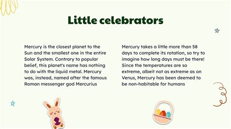 Holidays And Celebrations Pre K Google Slides PPT