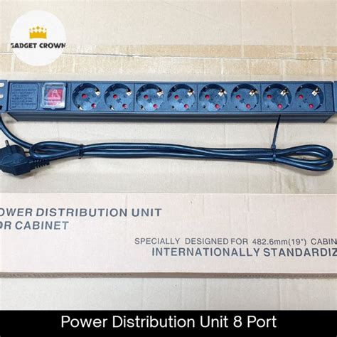 Jual Power Distribution Unit PDU 8 Port PDU 8 Lubang Shopee Indonesia