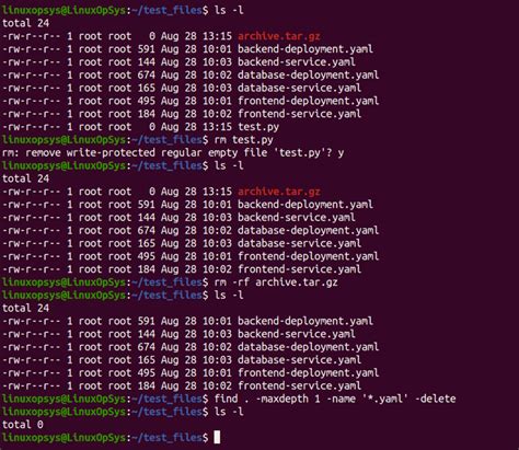 file and directory management commands linuxopsys