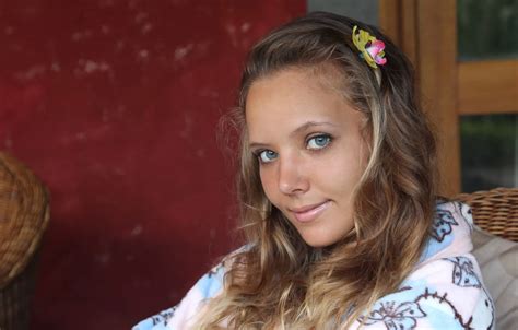 Wallpaper Model Smile Portrait Blue Eyes Katya Clover images for desktop section девушки